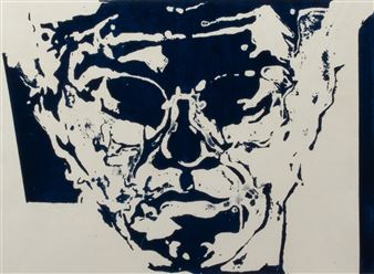 Nelson Stevens | Self Portrait (1970) | MutualArt