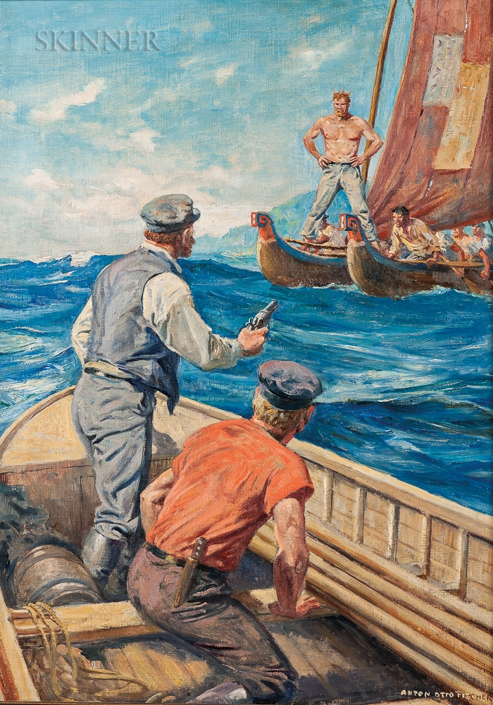 Anton Otto Fischer | Pirates | MutualArt
