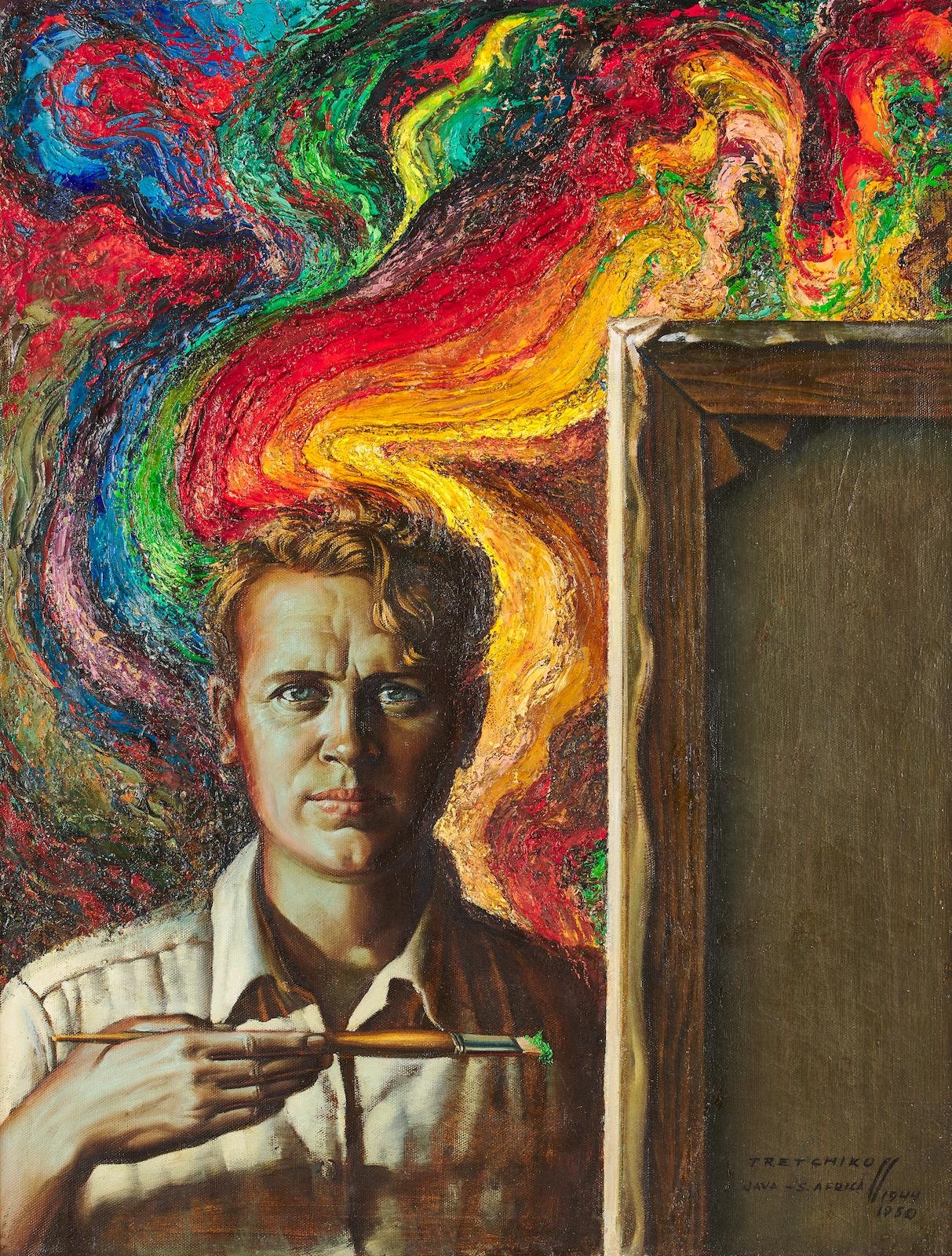 Vladimir Tretchikoff | Self-portrait (1944 - 1950) | MutualArt