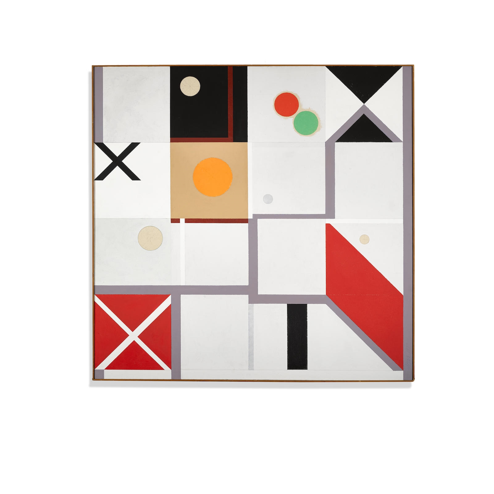 Hassel Smith | Homage to Varda (from the Measured Paintings series ...