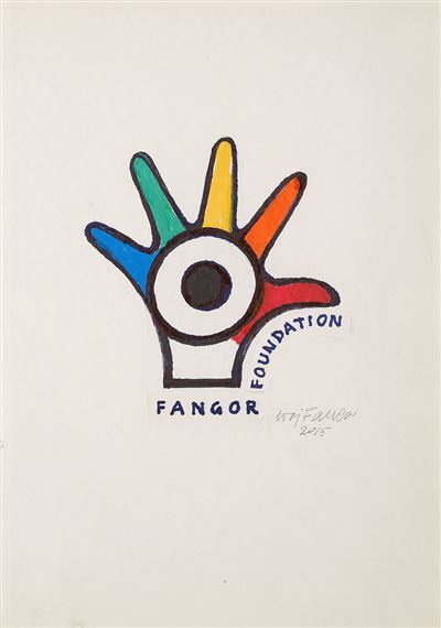 Wojciech Fangor | PROJEKT LOGO FANGOR FOUNDATION (2015) | MutualArt