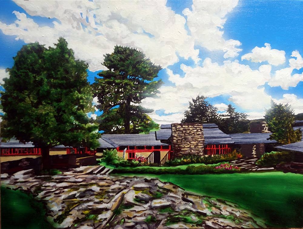 Eamon O'Kane | TALIESIN PATH (FRANK LLOYD WRIGHT) (2017) | MutualArt
