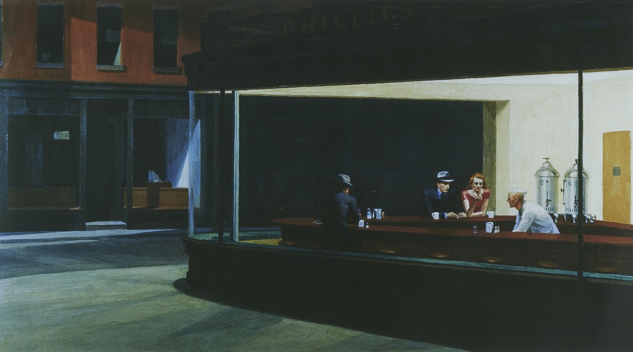 Edward Hopper | Nighthawks | MutualArt