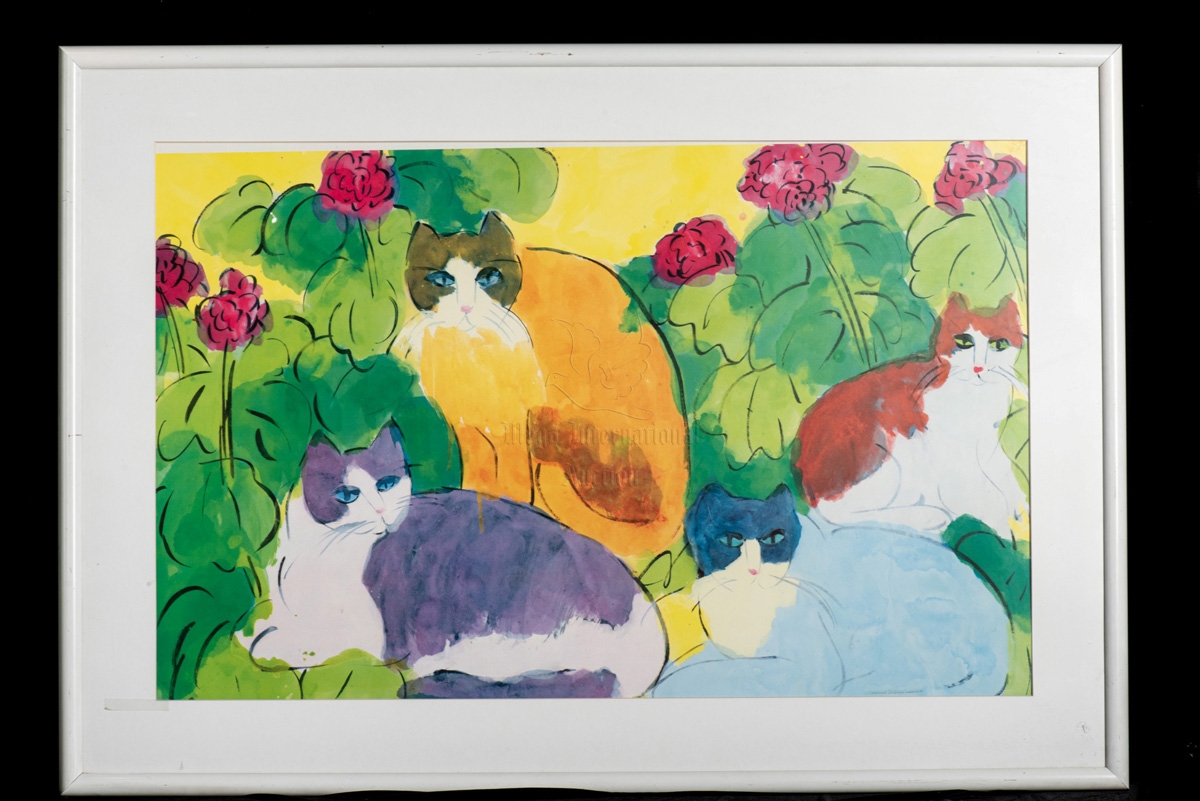 Walasse Ting | CATS | MutualArt