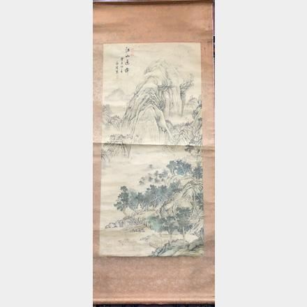 Yong Rong | A CHINESE ANTIQUE PAINTING | MutualArt