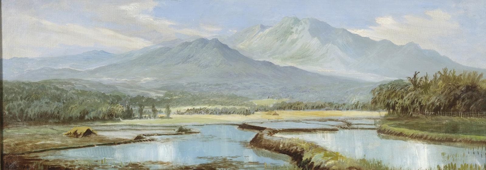 Abdullah Suriosubroto | Paysage de rizières - Java (Indonésie) | MutualArt