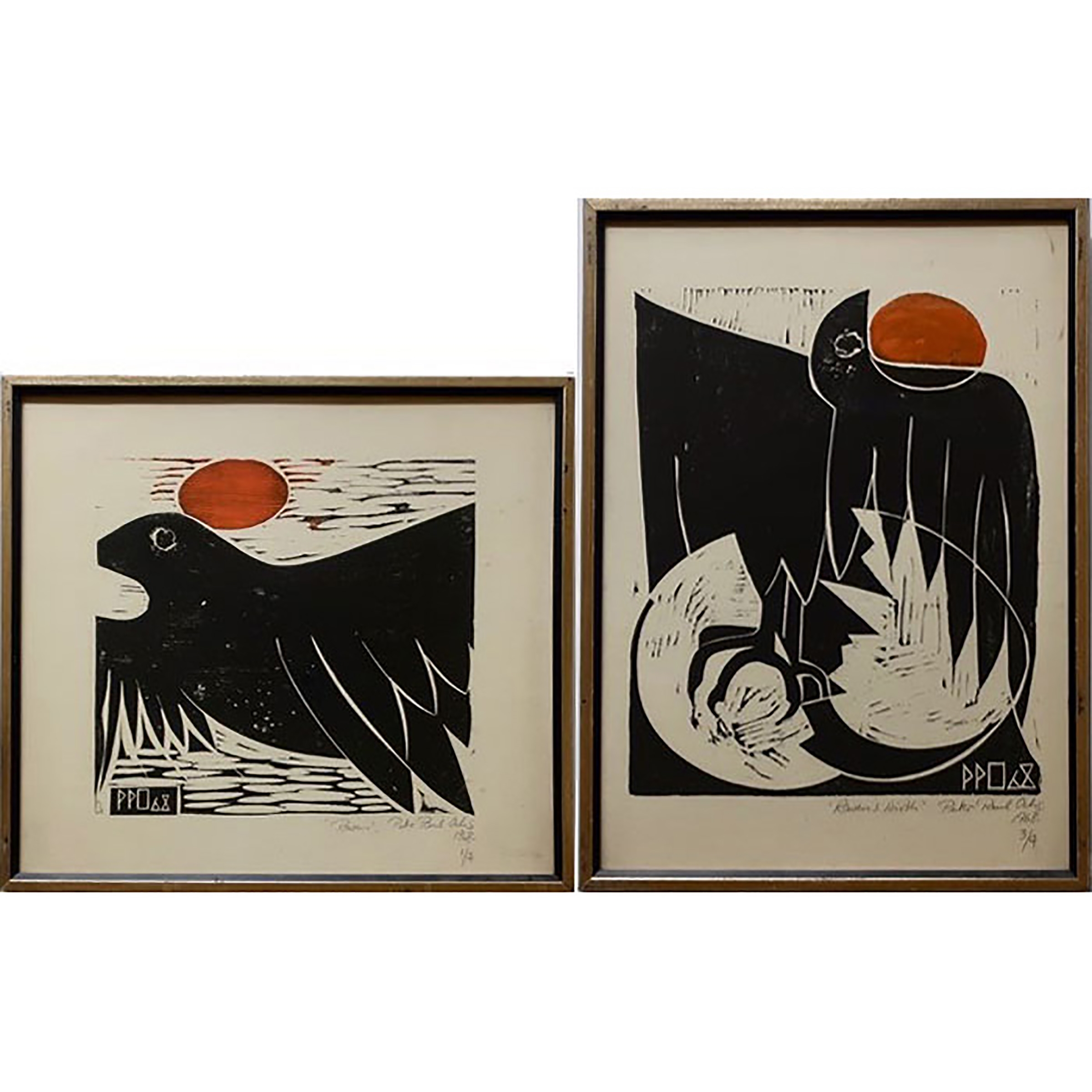 Peter Paul Ochs | RAVEN AND RAVEN'S BIRTH (1968) | MutualArt