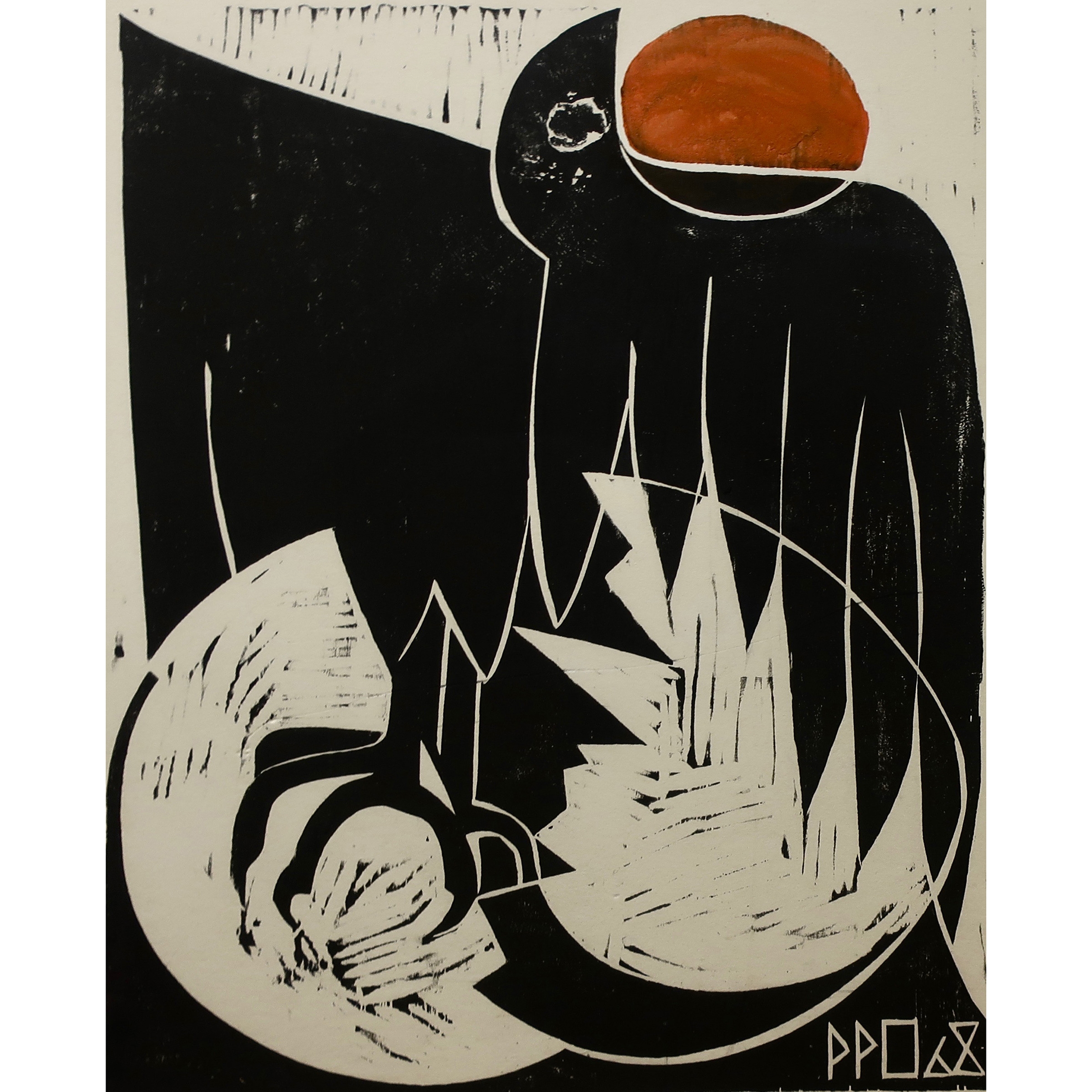 Peter Paul Ochs | RAVEN AND RAVEN'S BIRTH (1968) | MutualArt