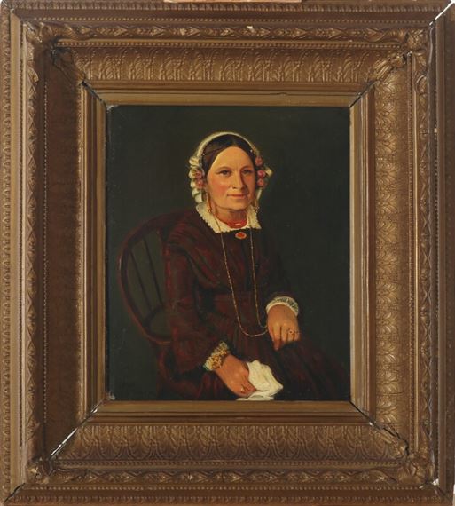 Danish School, 19thCentury | Portrait of Countess Danner (1870) | MutualArt