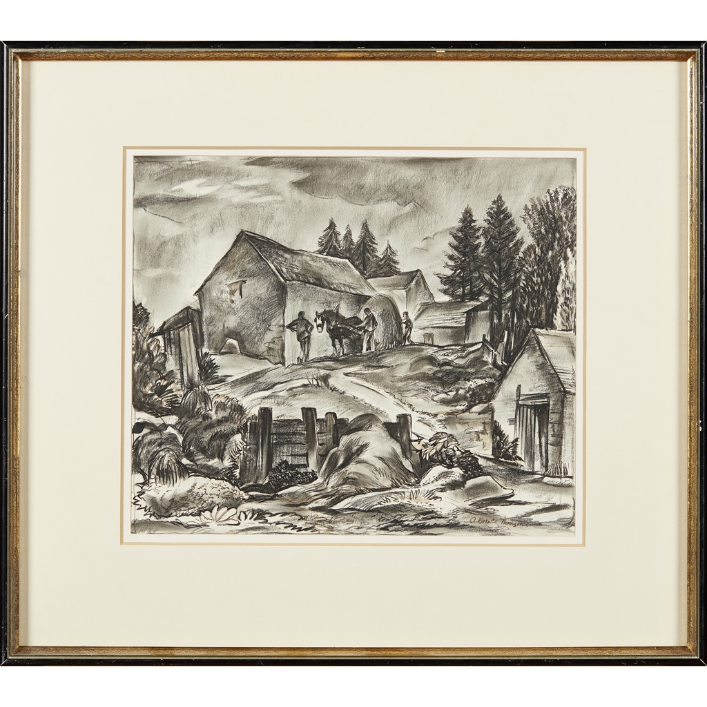 Adam Bruce Thomson | HIGHLAND FARM STEADING | MutualArt