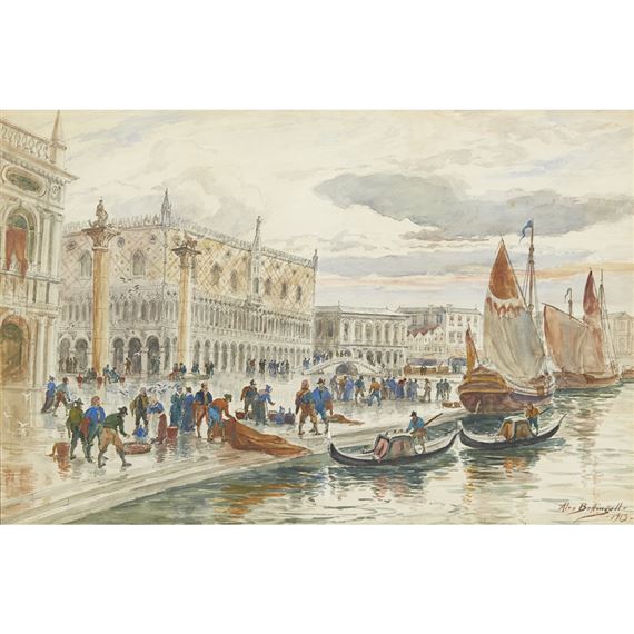 Alexander Ballingall | THE DOGE'S PALACE, VENICE (1913) | MutualArt