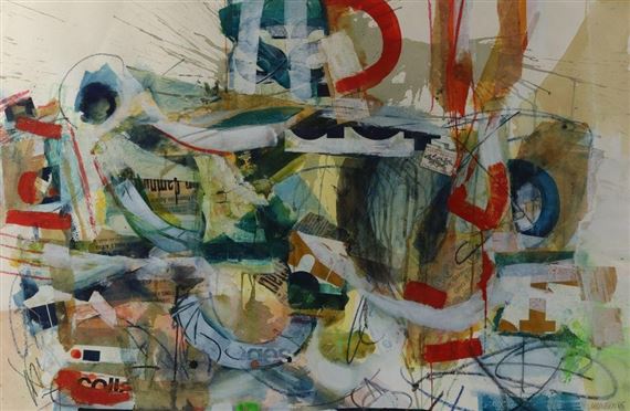 Sam Middleton | Compositie (1965) | MutualArt