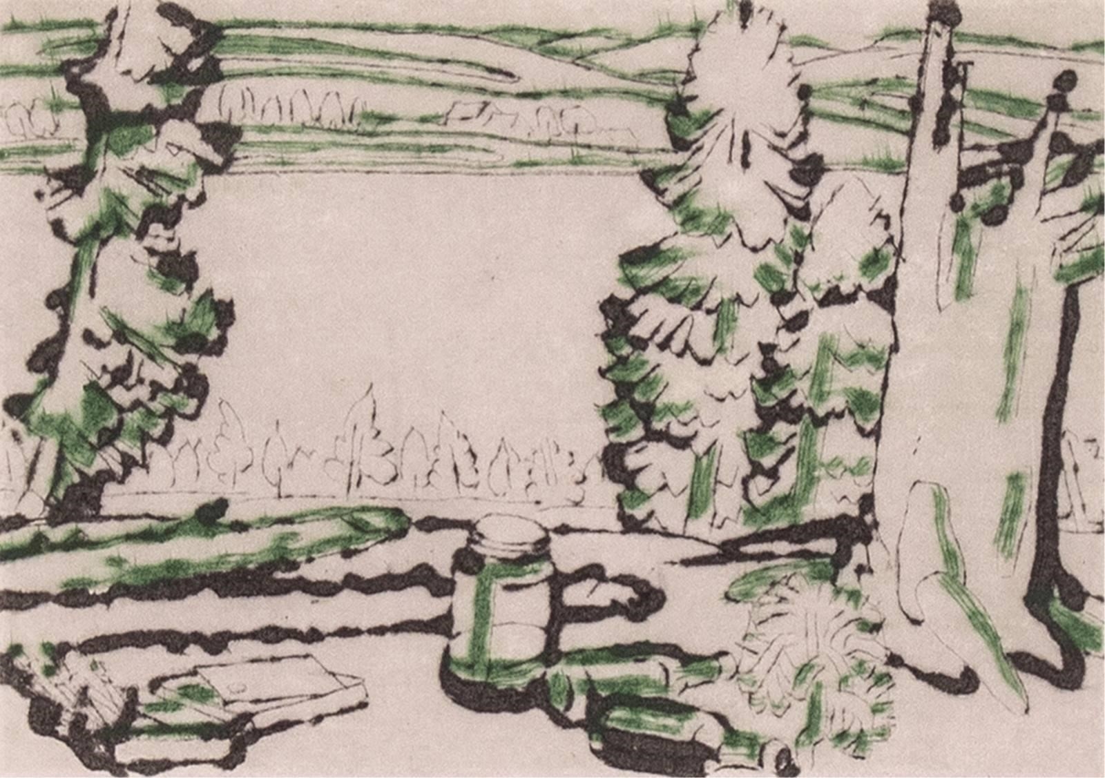 David B. Milne | PAINTING PLACE (1931) | MutualArt
