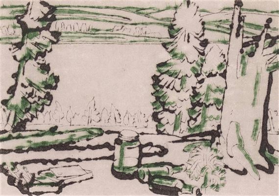 David B. Milne | PAINTING PLACE (1931) | MutualArt