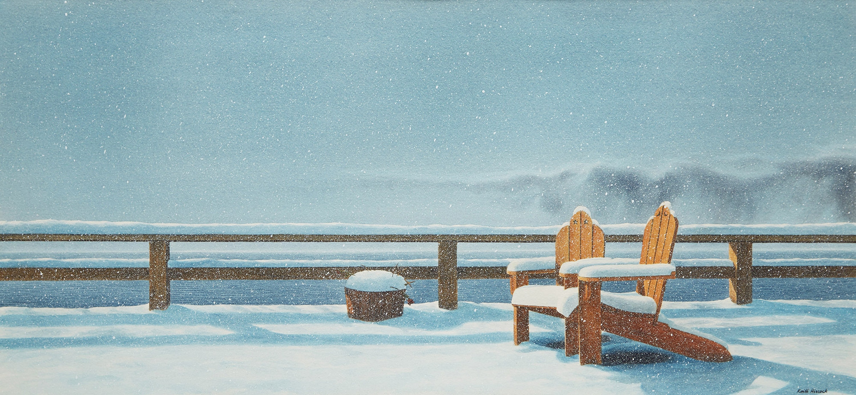 Keith Hiscock | In the Quiet of the Winter | MutualArt