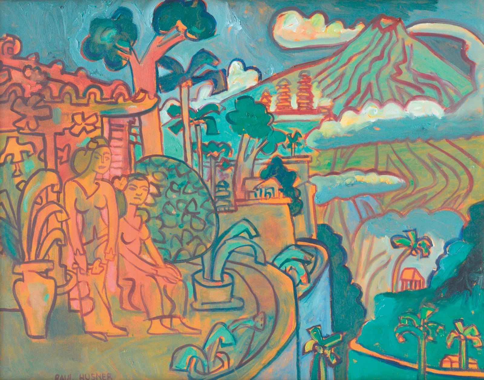 Paul Husner | Landscape of Iseh - Bali | MutualArt