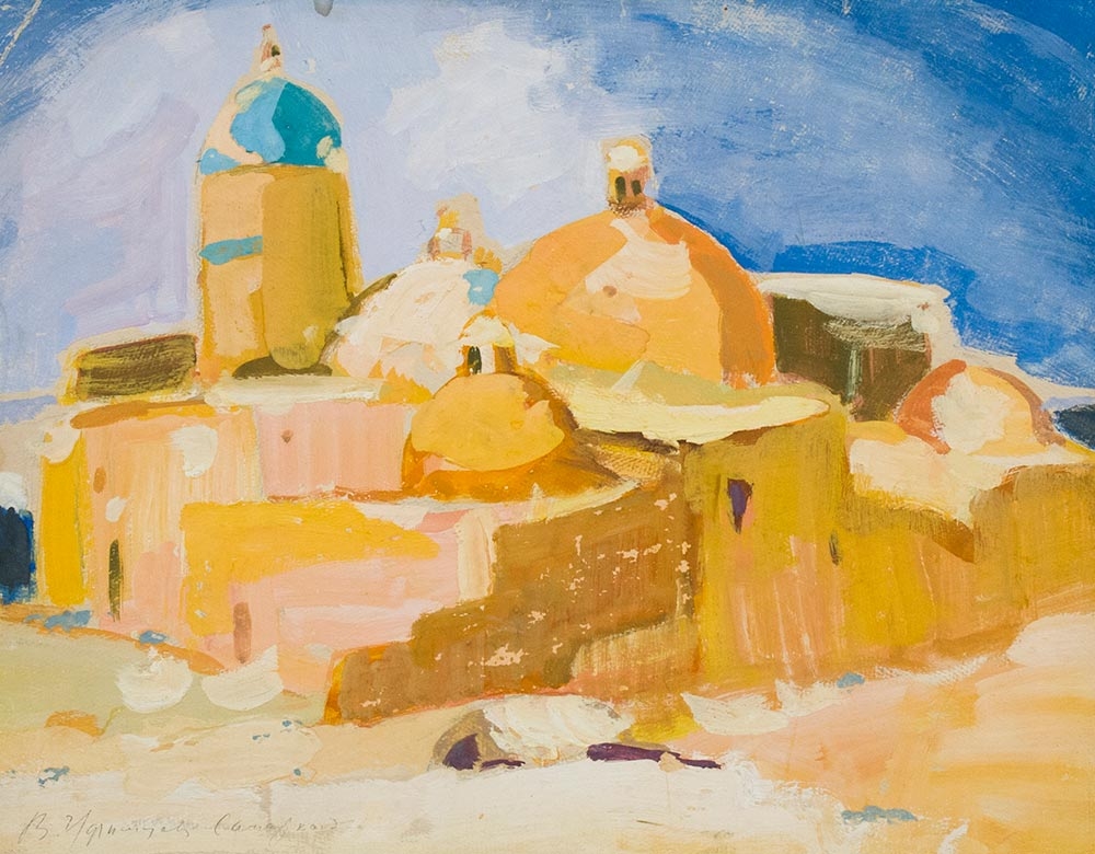 Viktor Ufimtsev | Shah-i-Zindan. (Samarkand) | MutualArt
