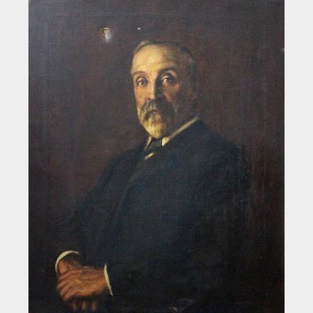 Edward Roworth | PORTRAIT OF JOHN WILLIAM JAGGER (1911) | MutualArt