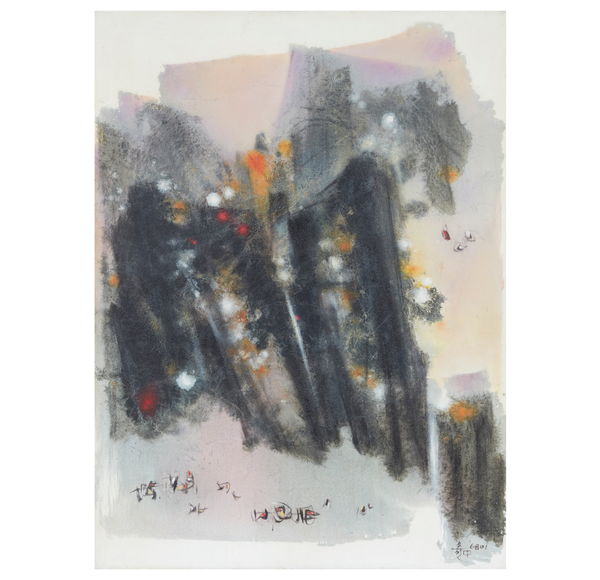 Hu Chi Chung | Painting 6801 (1968) | MutualArt