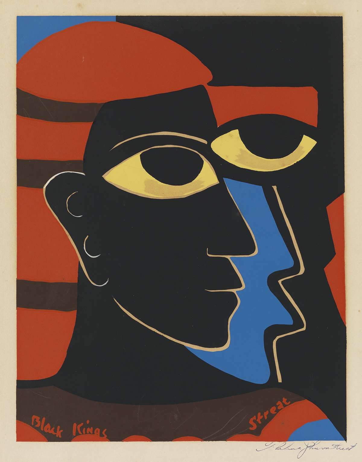 Thelma Johnson Streat | Black Kings (1945 - 1950) | MutualArt