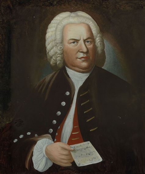 Elias Gottlob Haussmann | Portrait de Jean-Sébastien Bach | MutualArt