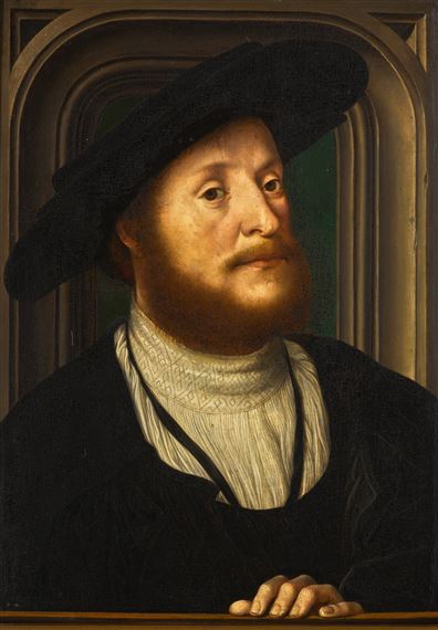 Jan Gossaert | Portrait of a gentleman | MutualArt