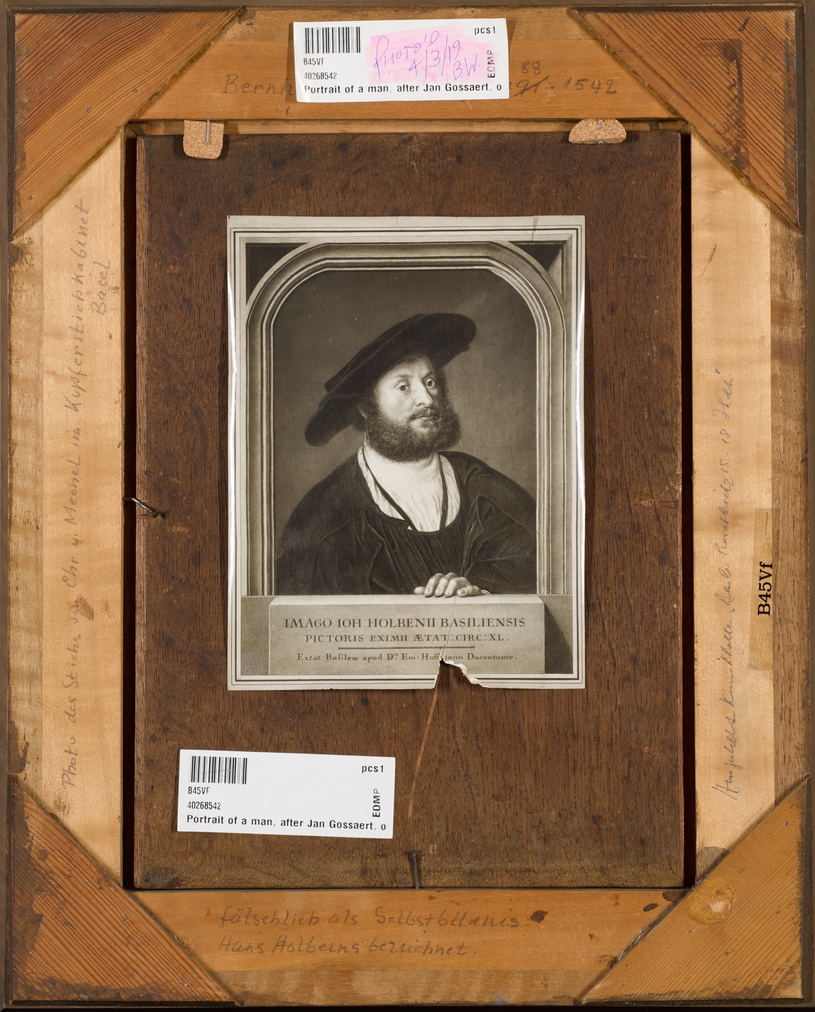 Jan Gossaert | Portrait of a gentleman | MutualArt