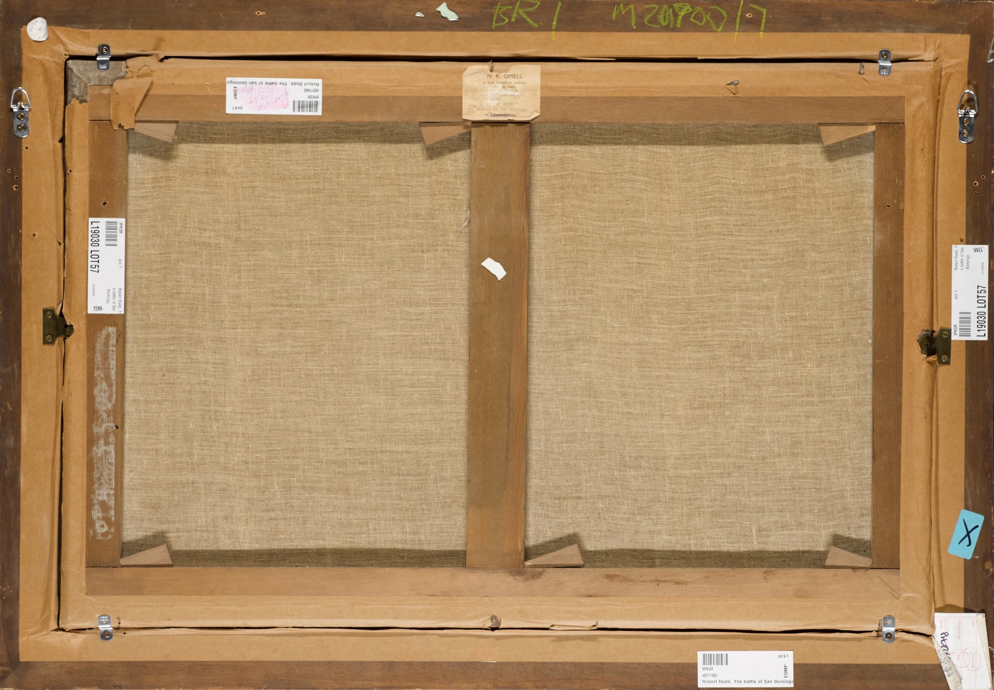 Robert Dodd | The battle of San Domingo, 6 February 1806 (1806) | MutualArt