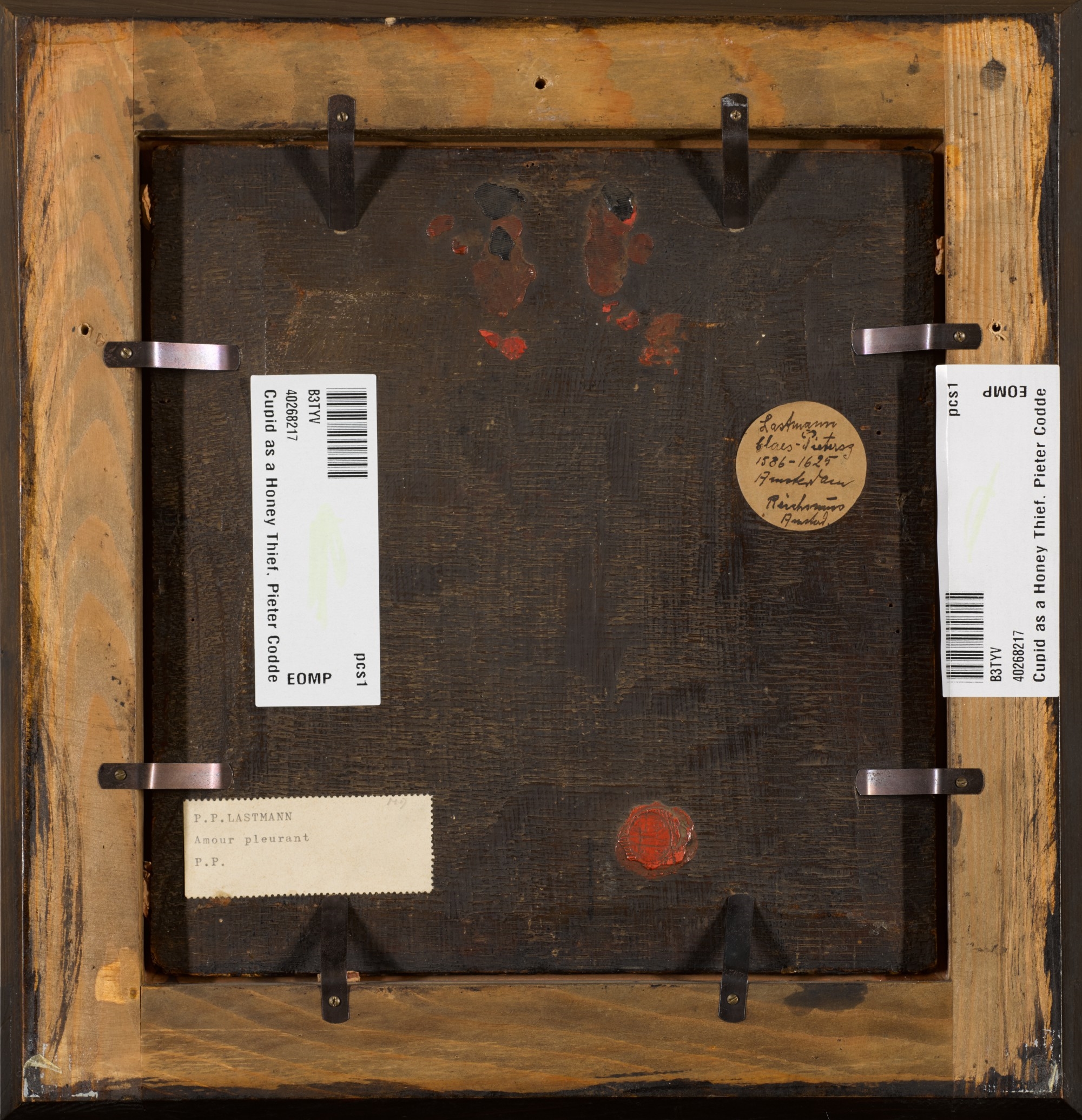 Pieter Jacobs Codde | Cupid as a honey thief (1599 - 1678) | MutualArt