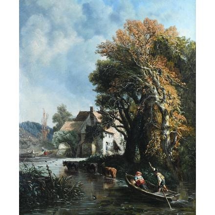 John Constable | The Valley Farm | MutualArt