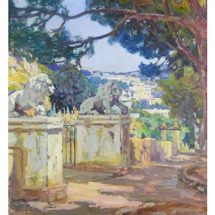 Frederick C. Gottwald | Italian Park Scene | MutualArt