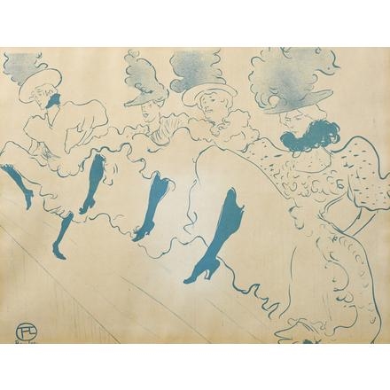 Henri de Toulouse-Lautrec | La Troupe de Mademoiselle Eglantine (1896 ...