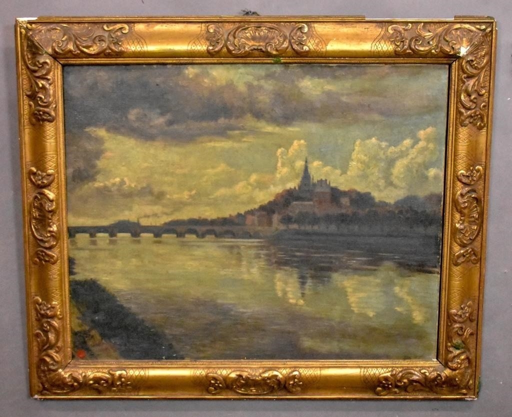 Georges Plasse | River Scene (1921) | MutualArt