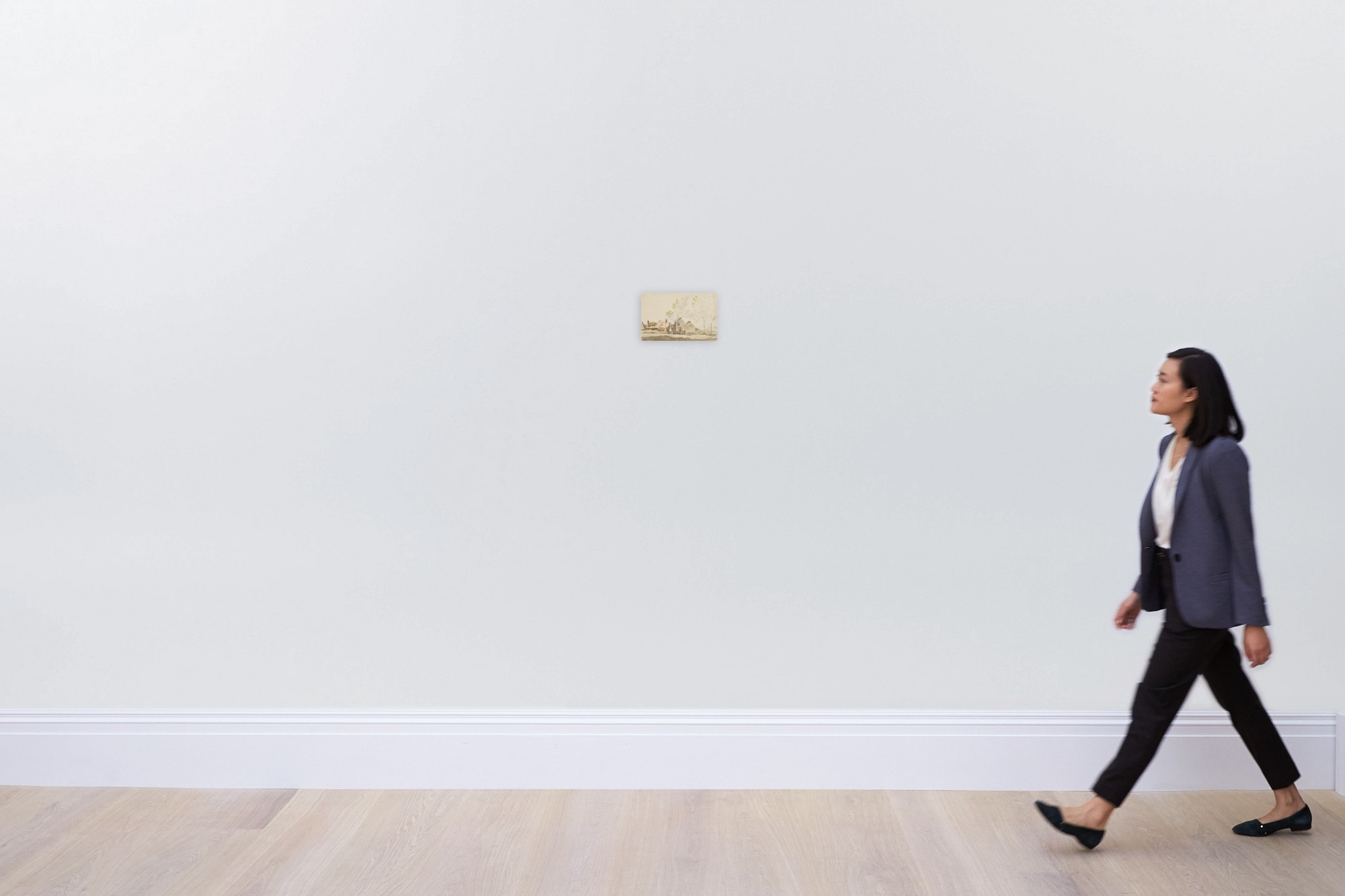 Jonathan Skelton | Study of farm buildings | MutualArt