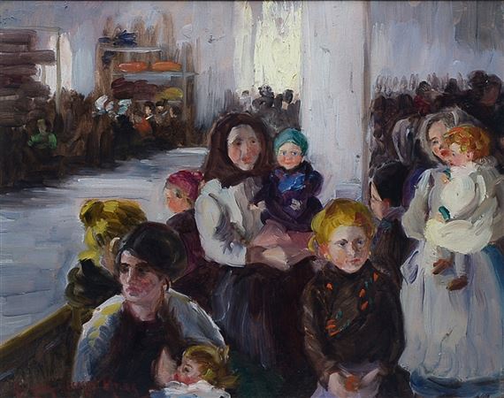 Susan Ricker Knox | Detention and Deporting Room after Typhus Scare ...