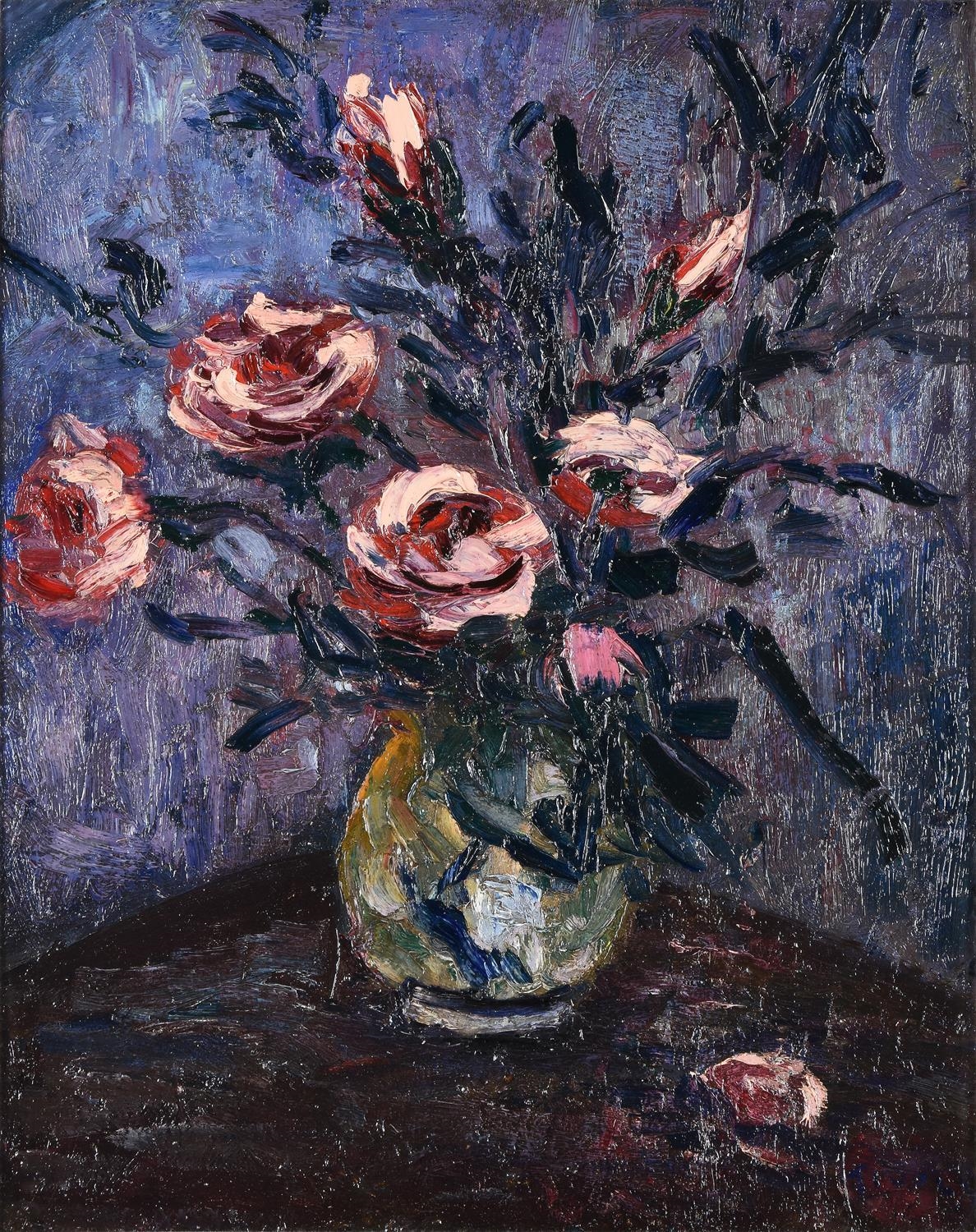 John Livesey | Still life with roses | MutualArt