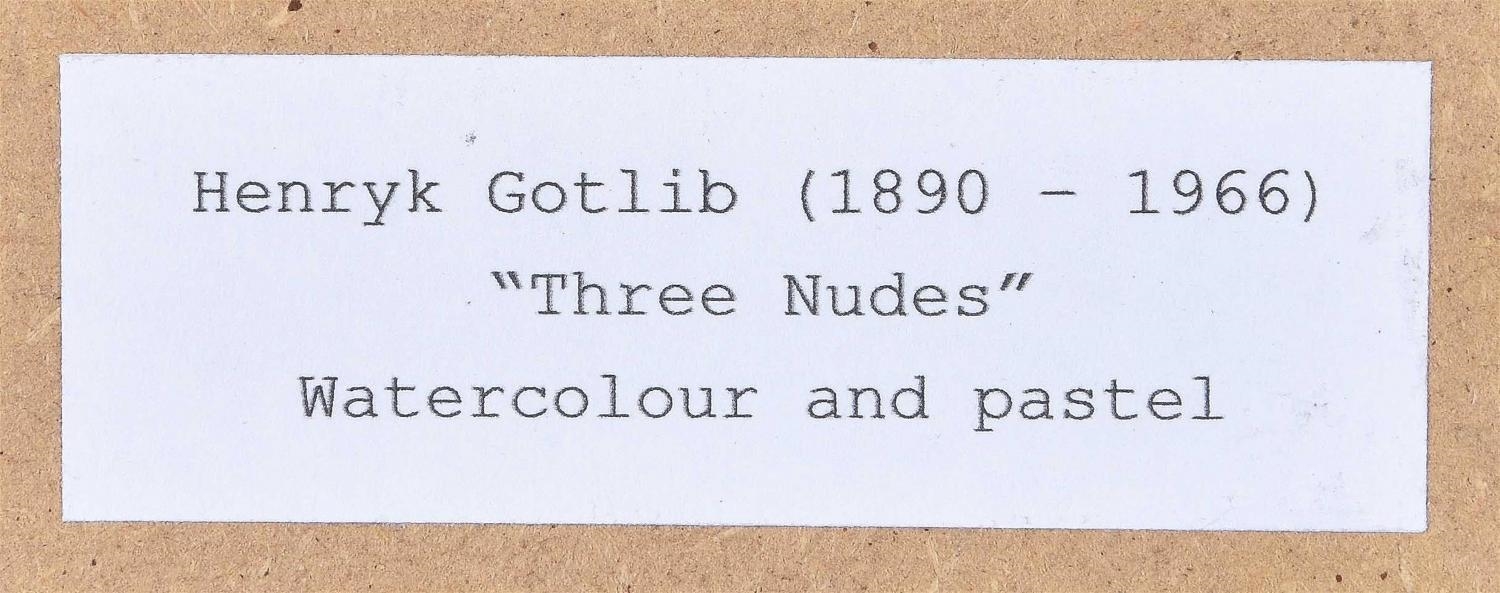 Henryk Gotlib | Three nudes | MutualArt