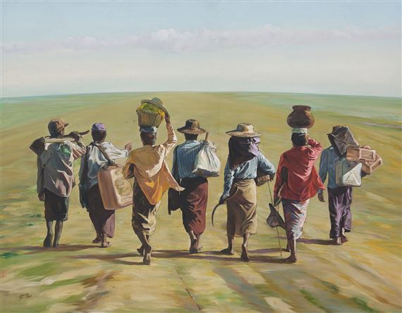 Pan Gyi Soe Moe | 2 Artworks at Auction | MutualArt