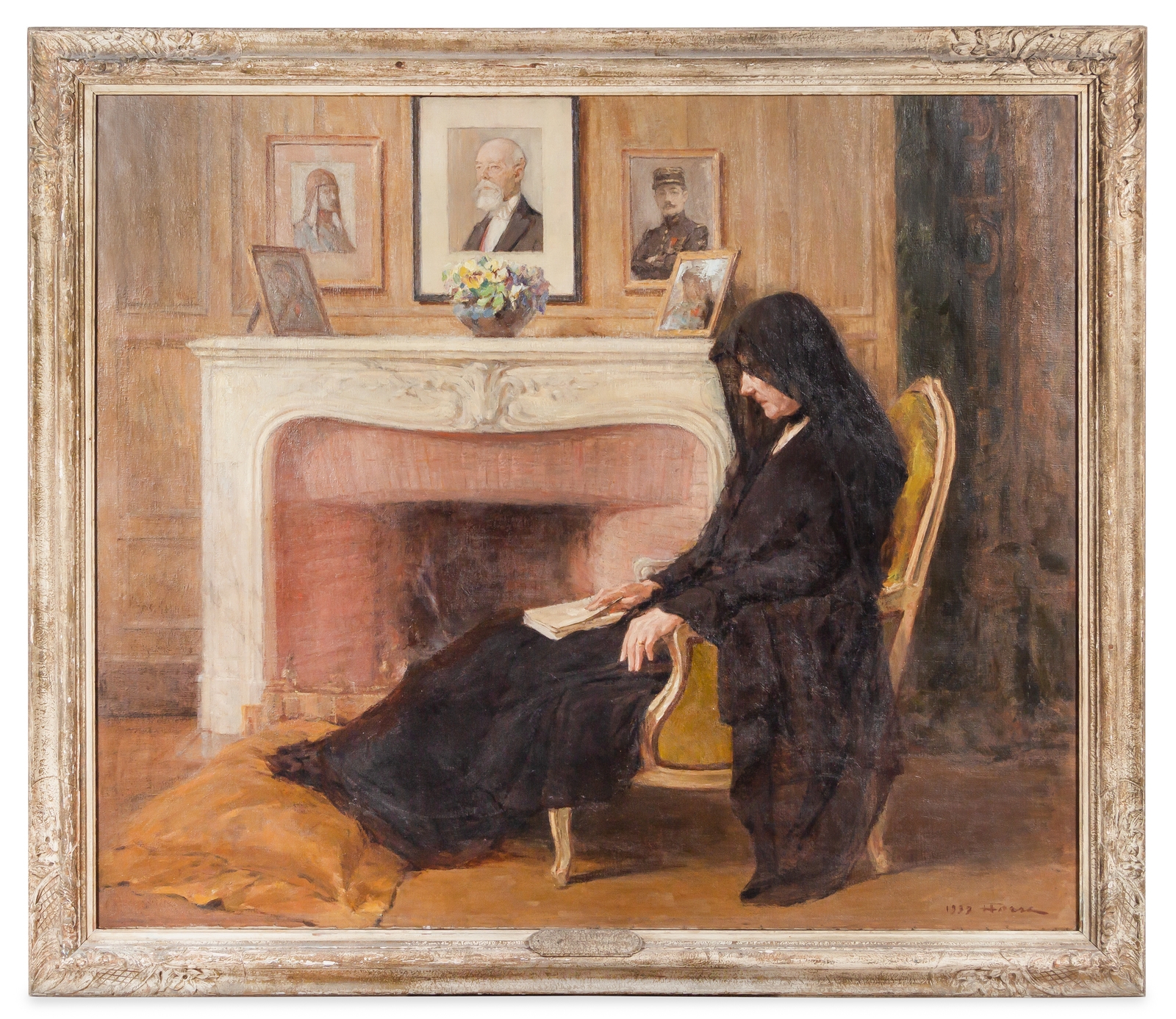 Henri Farré | Portrait of Mother Farre (1933) | MutualArt