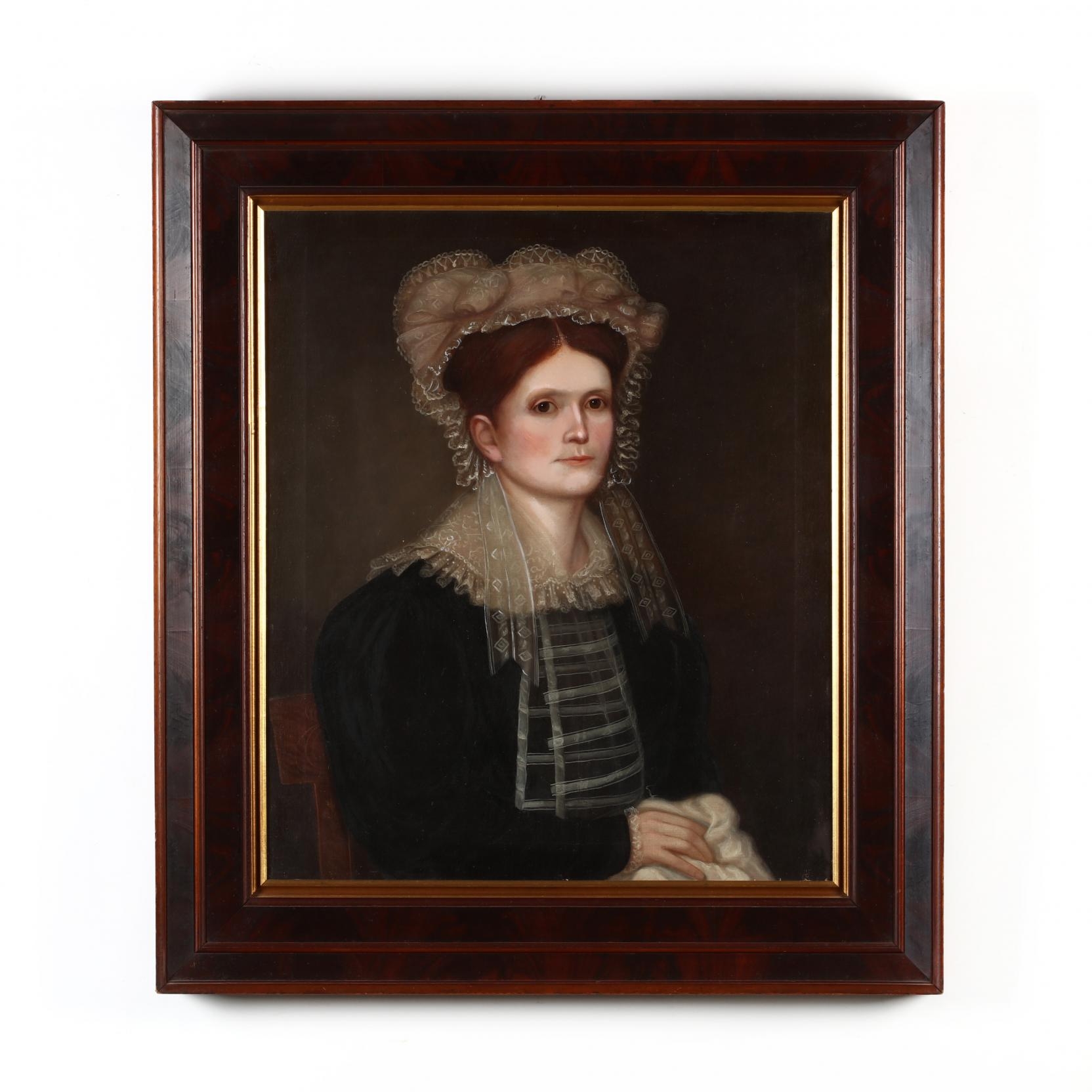 American School, 19th Century | Portrait of Jane Carr Singleton (Circa ...