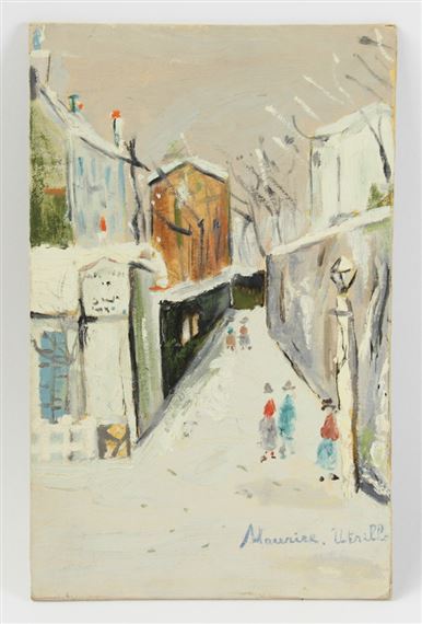 Maurice Utrillo | Montmartre Paris | MutualArt