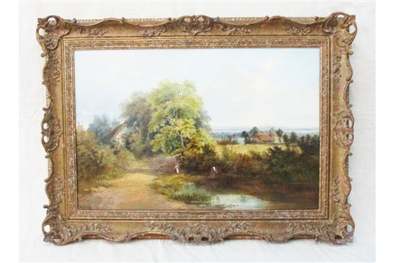 William Bidwell Henley | Drawing water | MutualArt