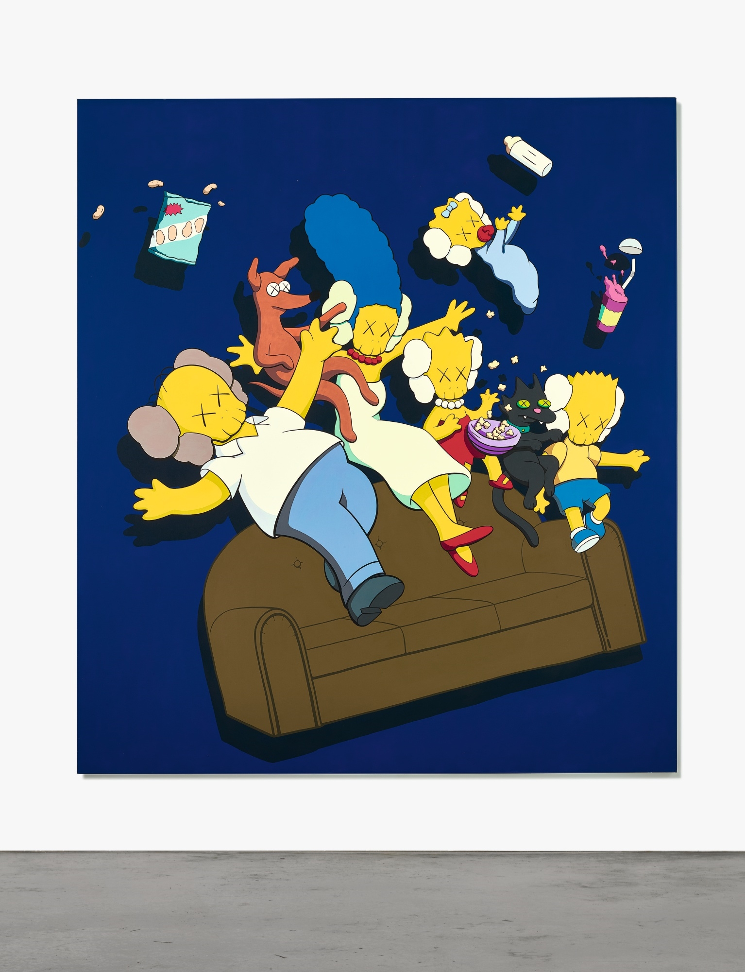 KAWS | UNTITLED (KIMPSONS #1) (2004) | MutualArt