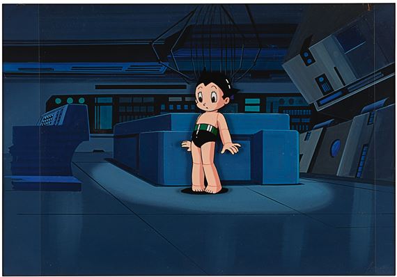 Mushi Production | ASTROY BOY ANIMATION CEL AND SKETCH & TIN TOY ...