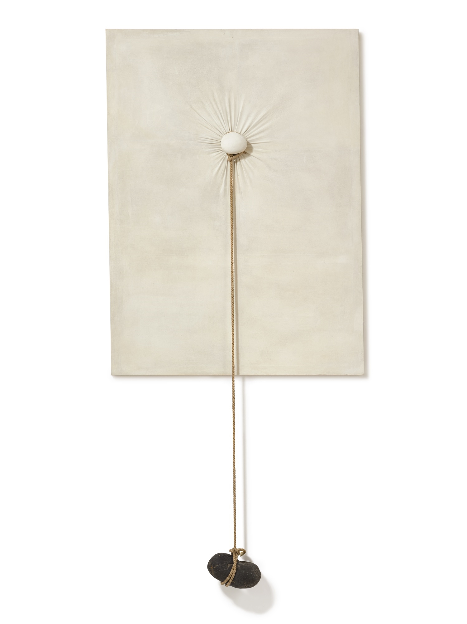 Nobuo Sekine | PHASE OF NOTHINGNESS - CLOTH AND STONE (1970) | MutualArt