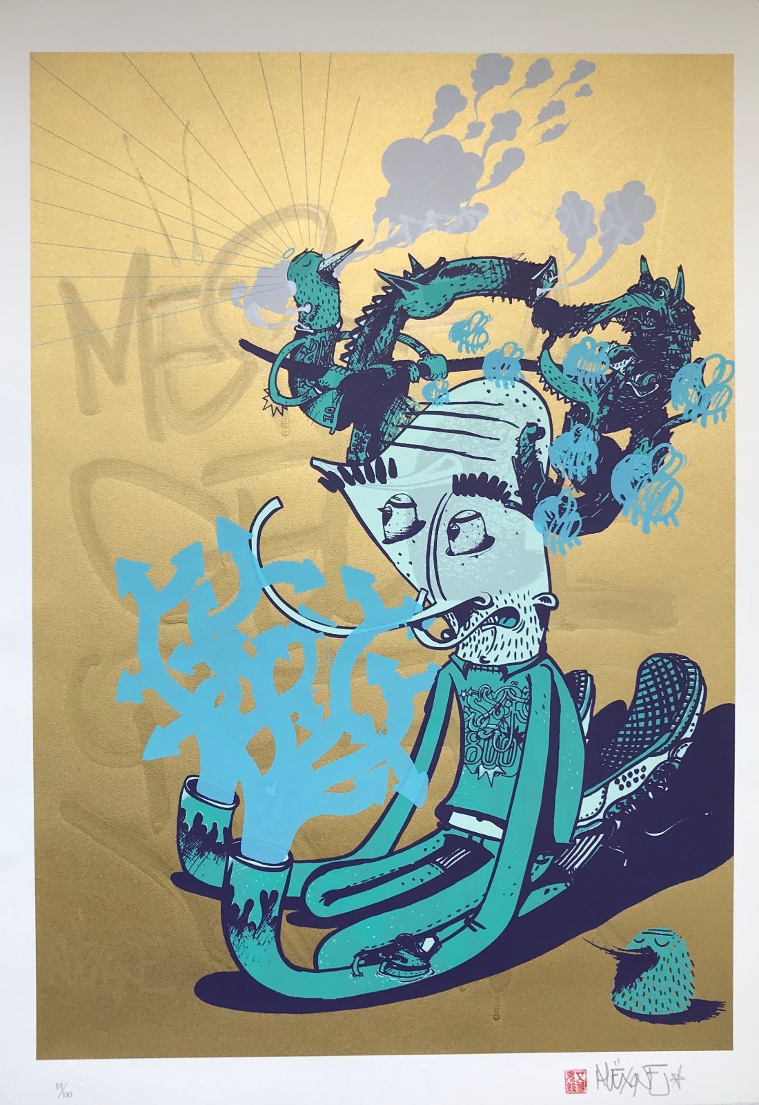 Alëxone Dizac | Secret Penguin | MutualArt