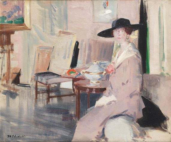Francis Campbell Boileau Cadell | Miss Don Wauchope's robe | MutualArt