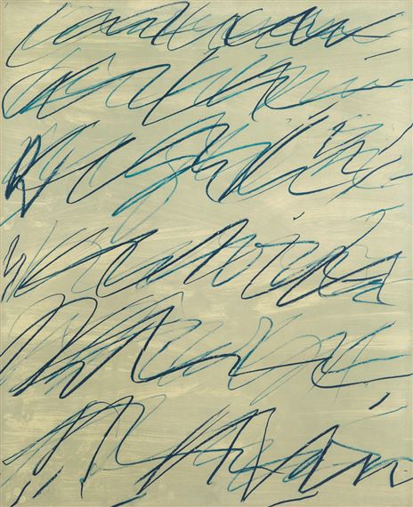 Cy Twombly | Roman Notes I, from Roman Notes (1970) | MutualArt