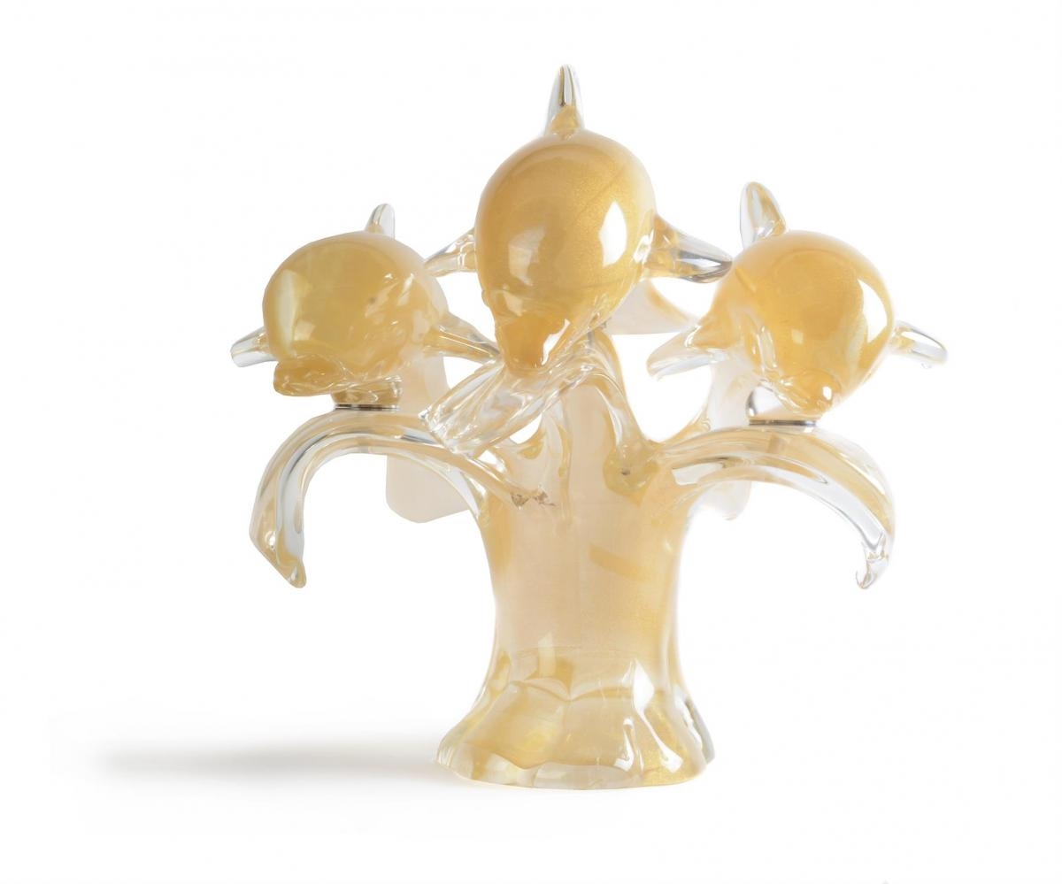 Silvano Signoretto | A Murano glass four-section sculpture | MutualArt