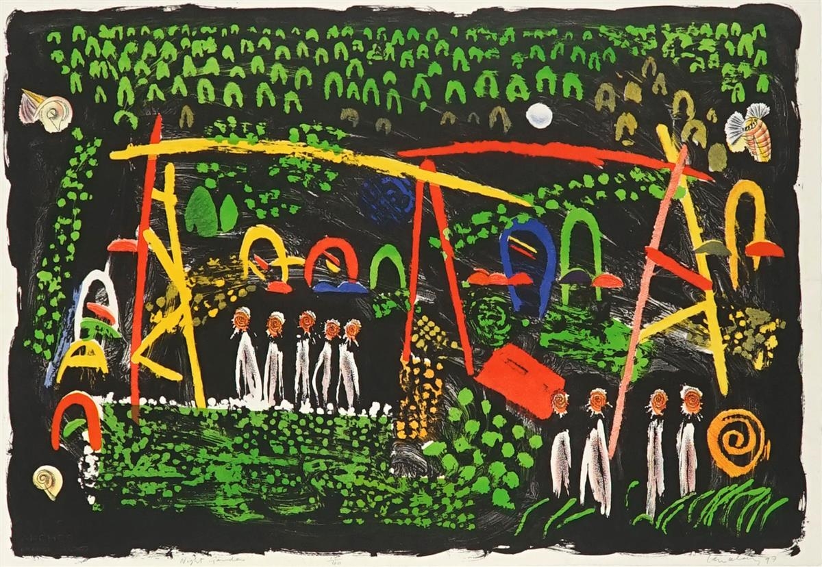 Colin Lanceley | Night Garden, 1997 (1997) | MutualArt